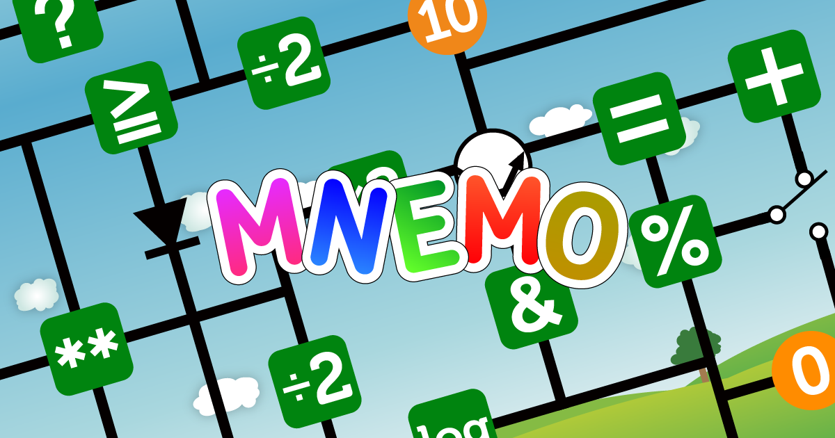 MNEMO プログラミング風パズルゲーム